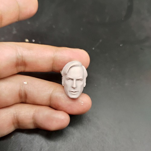 1/10 Scale Breaking Bad Lawyer Saul Head Sculpt Unpainted Fit 7" Neca ...