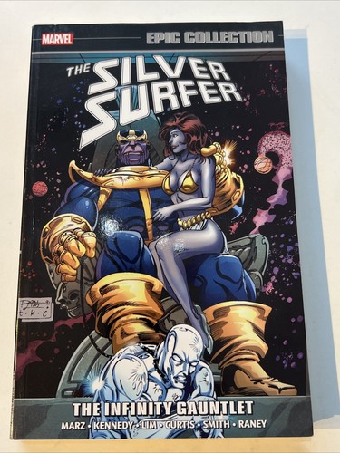 Silver Surfer Epic Collection Vol 7 Infinity Gauntlet Marvel Thanos ...