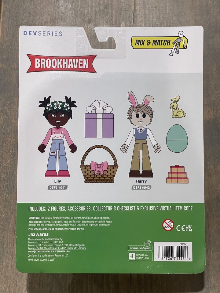 NEW ROBLOX Devseries Brookhaven Spring Surprise 7 Piece Set Exclusive ...