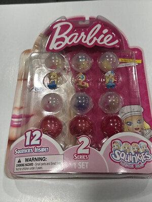 Squinkies Barbie Blip Toys Set of 12 Squishy Set Of Series 2 B12 | eBay