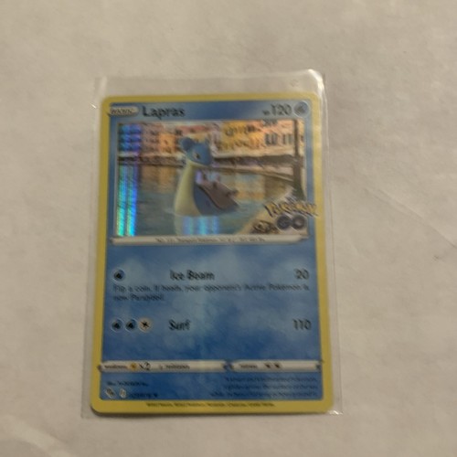 Lapras 023/078 - Pokemon Go - Holo Rare - Pokemon Card | eBay