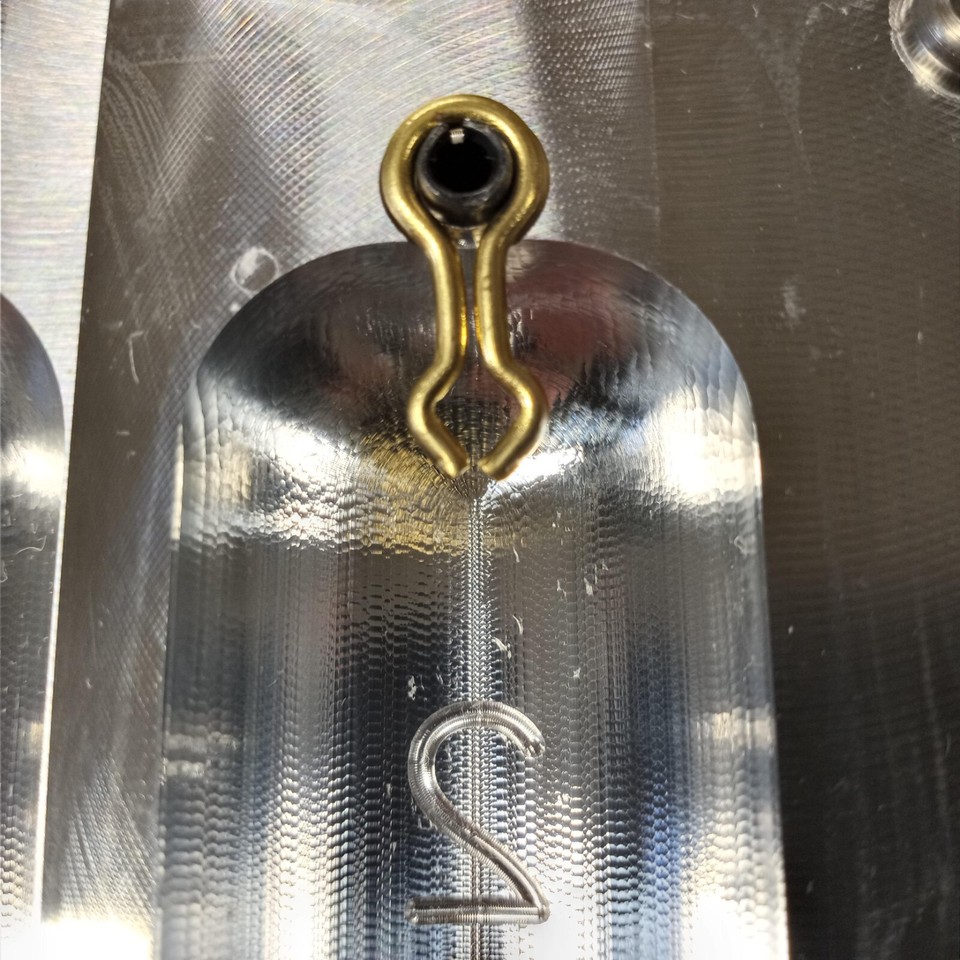 Cod Sinker / Deep Drop Weight Mold 2 LB ( 6 Cavity ) Aluminum CNC | eBay