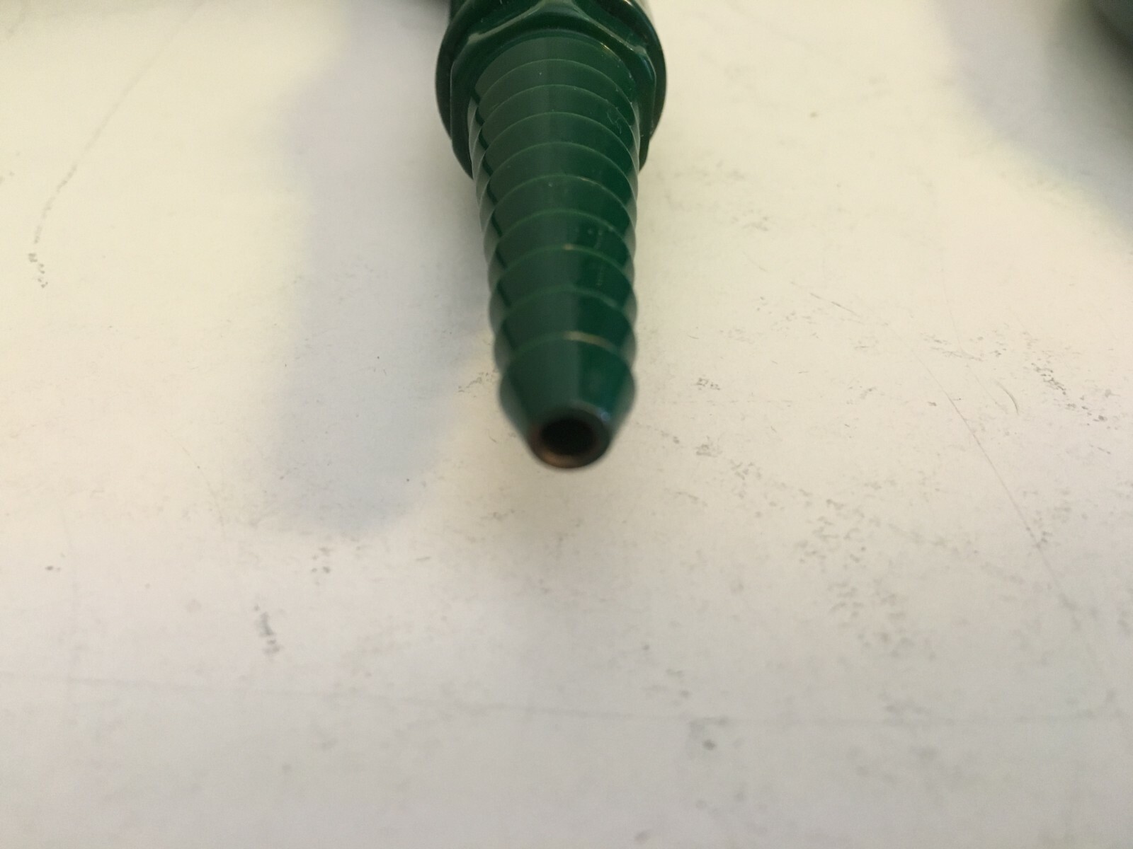 Pair of WaterSaver Faucet Co. brass gooseneck for DI water with barbed ...