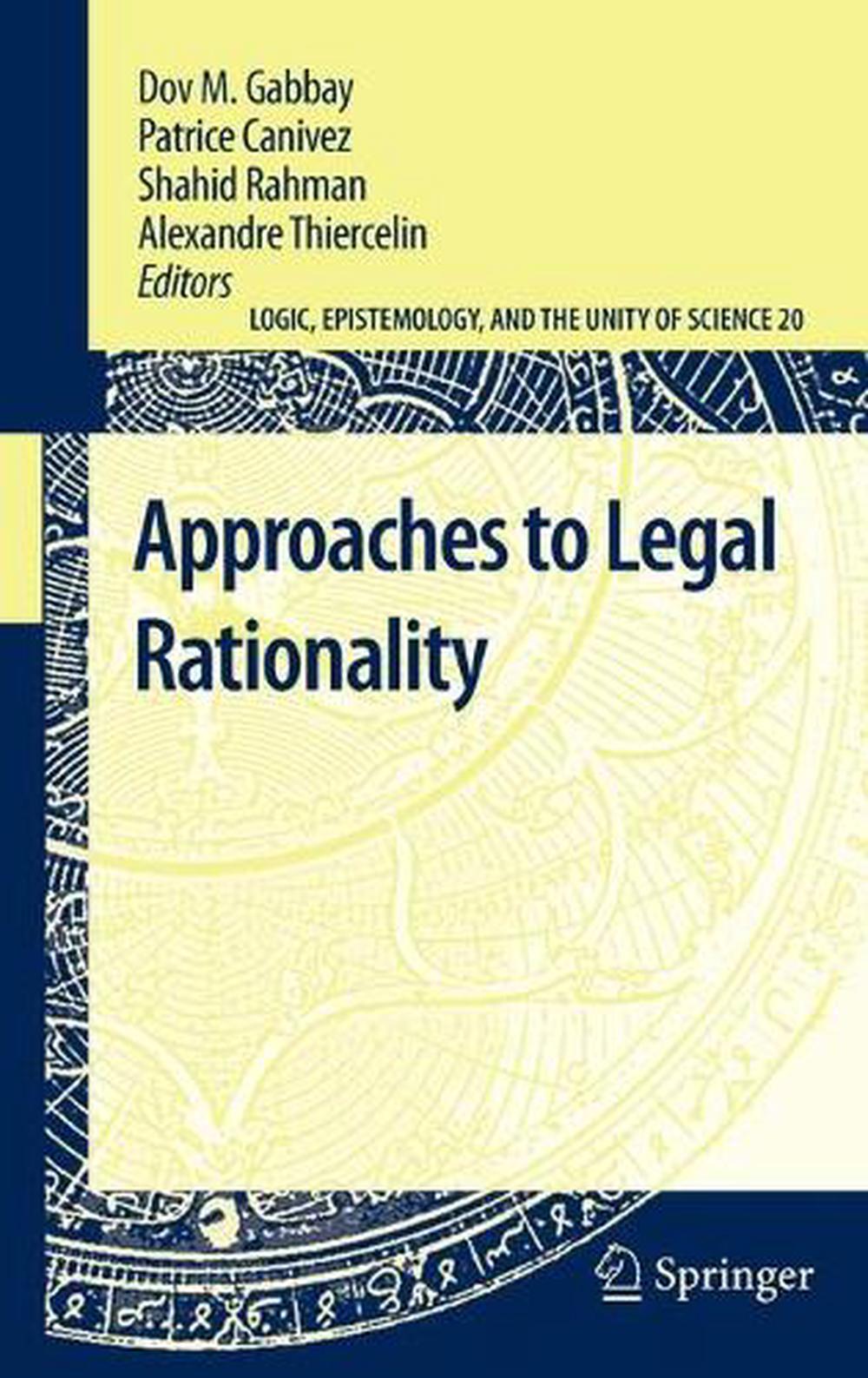 Approaches to Legal Rationality by Dov M. Gabbay (English) Hardcover ...