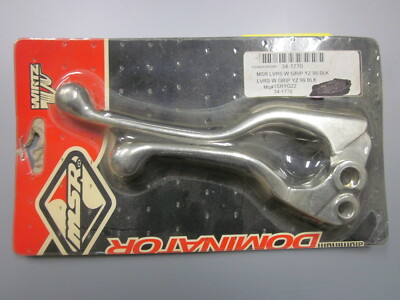 NOS Yamaha MSR Racing Levers With Grip 1999 YZ Set 1SRYG22 | eBay