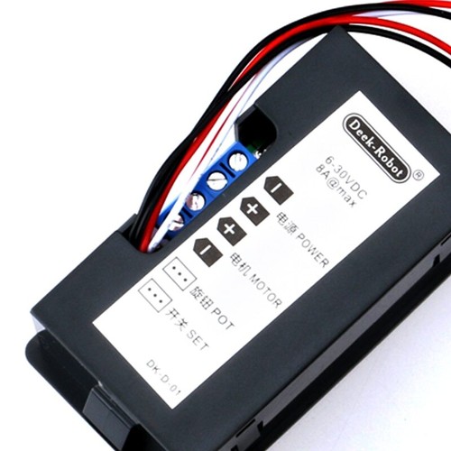 6V 12V 24V Digital Display LED DC Motor Speed Controller PWM Speed ...
