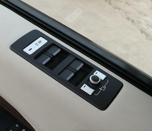 Inner Car Door Lock & Unlock Button Trim Cover For Land Rover Range ...