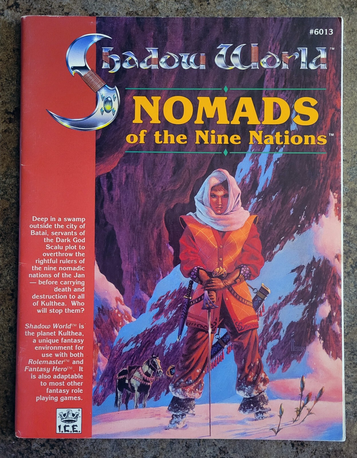NOMADS OF THE NINE NATIONS SHADOW WORLD Module Rolemaster Adventure | eBay