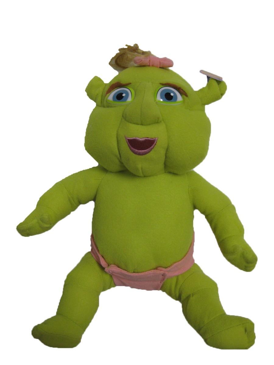 Shrek 3 Baby's SHREK OGRE BABY FERGUS AND HIGH CHAIR 5 INCH FIGURE