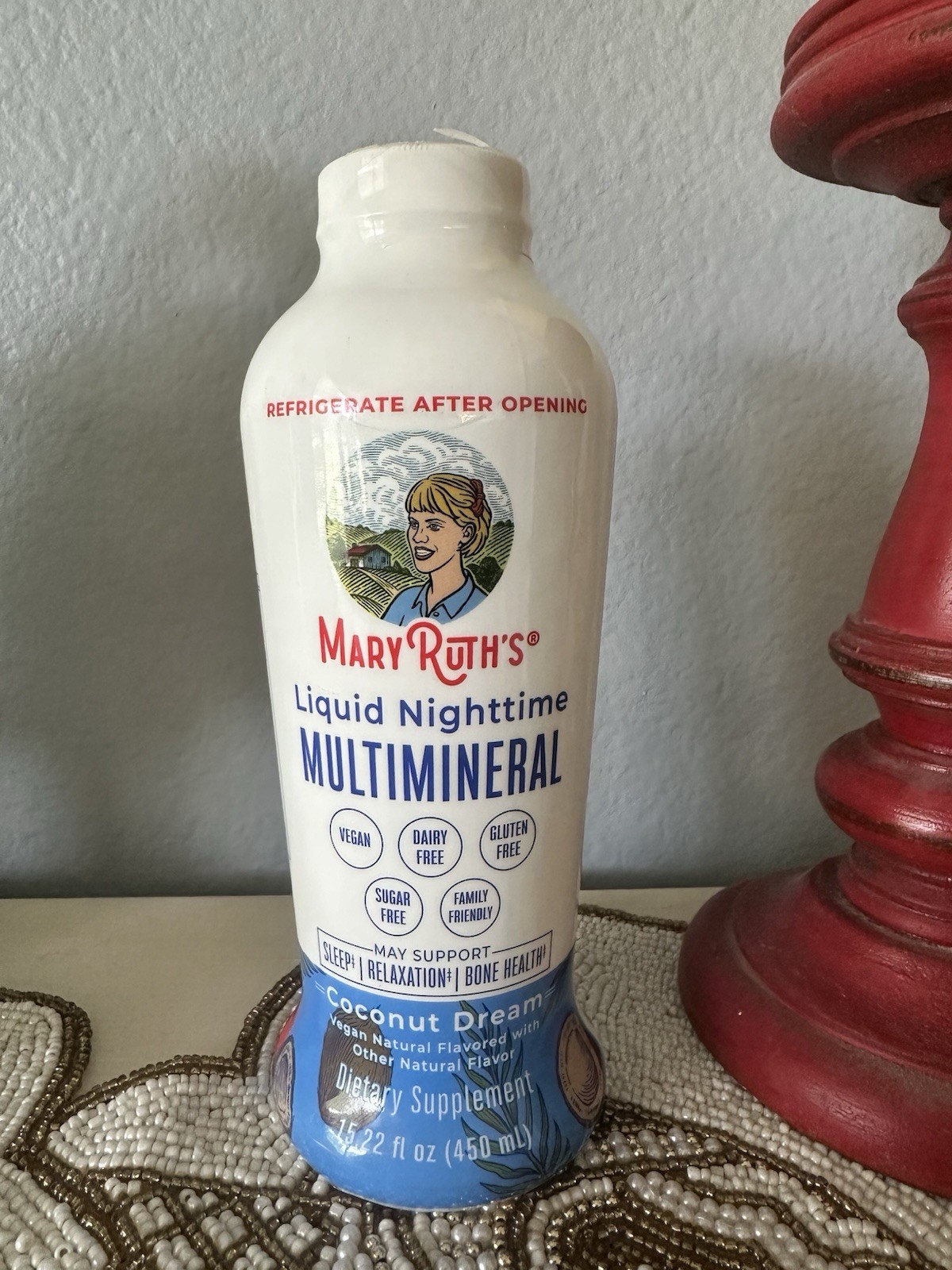 Mary Ruth's Liquid Nighttime Multimineral (Coconut) 15.22oz, Exp 1/2026 ...