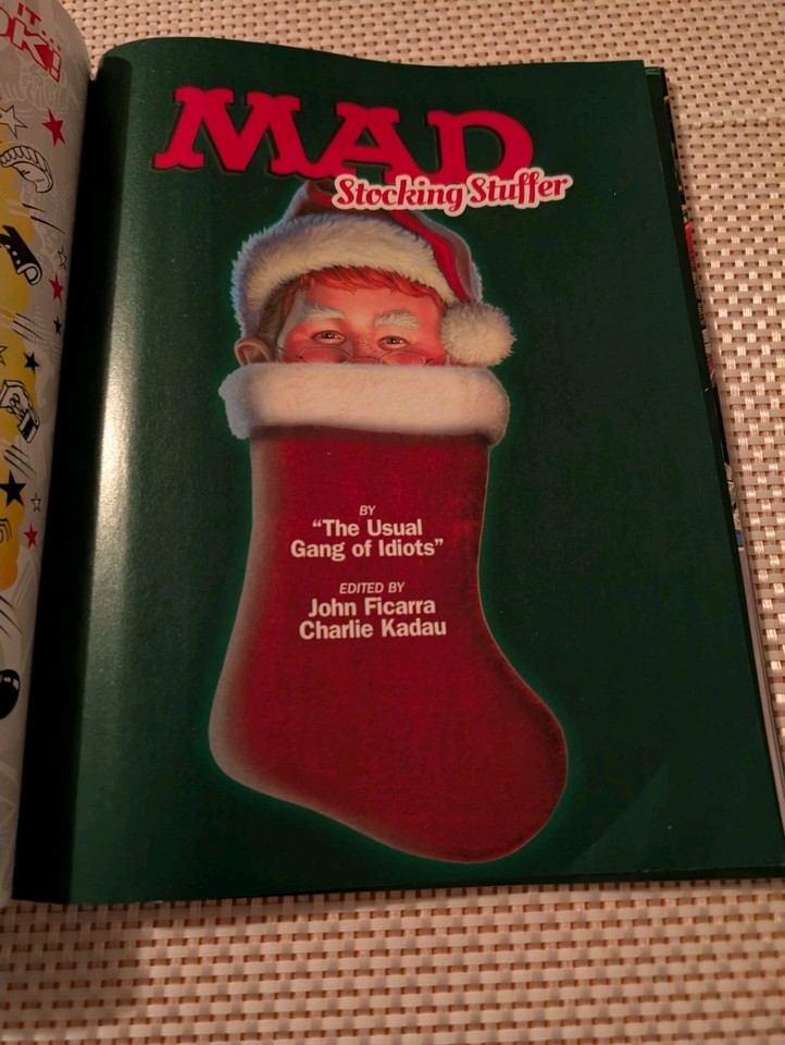 MAD Magazine Stocking Stuffer HO-HO-HUM! Christmas 96 Pgs of Holiday ...