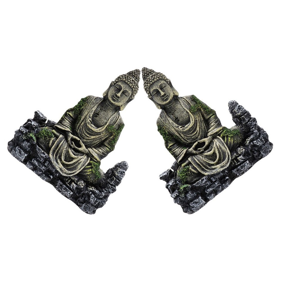 2 PCS Fish Tank Landscaping Decoration Aquarium Resin Nautical ...