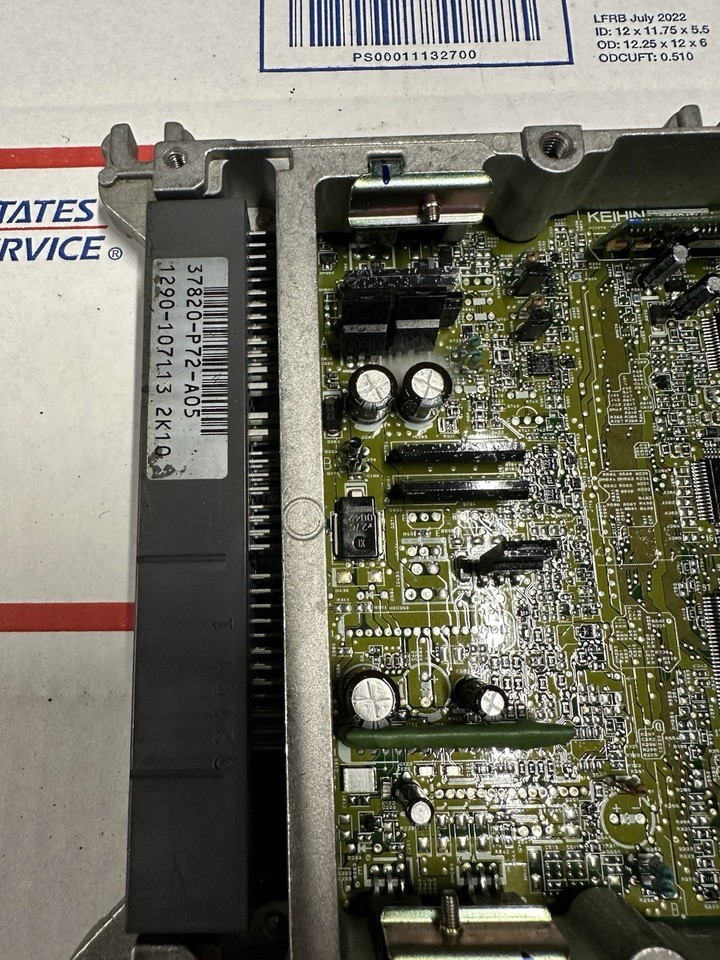 2000 2001 Acura Integra GSR ECU PCM 37820-P72-A05 ECU M/T 00 01 B18C1 ...