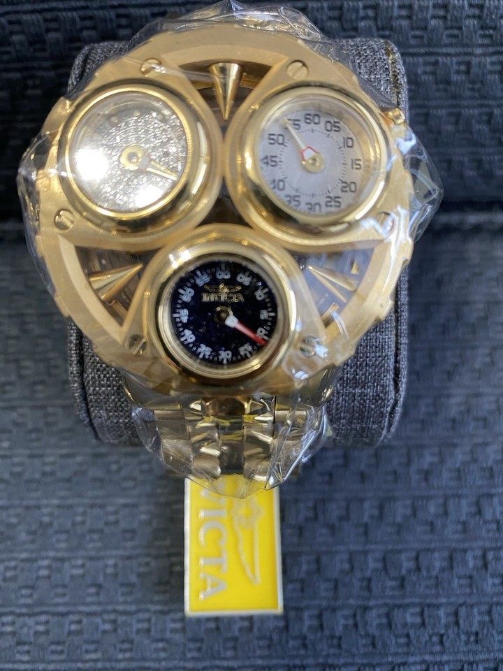 Invicta 47mm Cerberus Diamond, Sandstone, Meteorite Watch Model #45957 ...