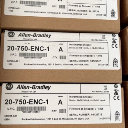 20-750-ENC-1 Allen-Bradley PowerFlex 750 Incremental Module New Factory ...