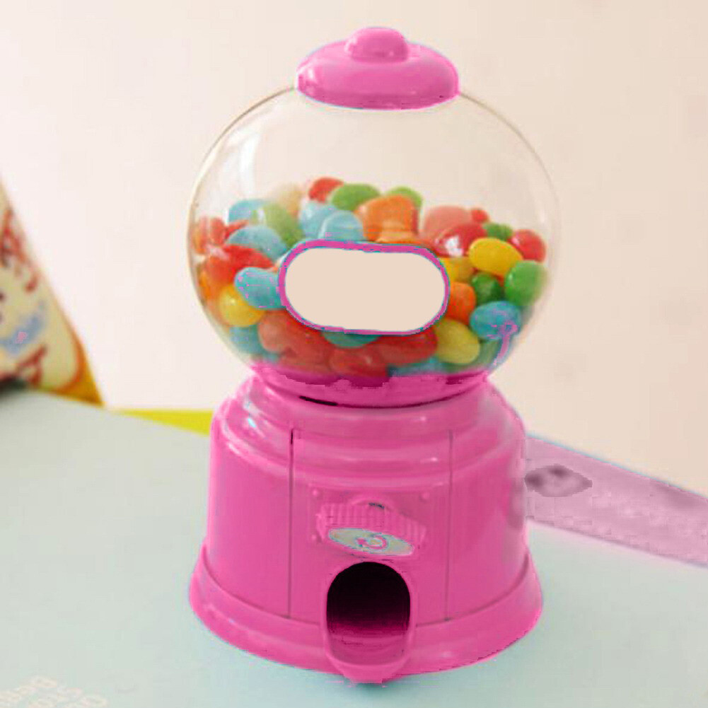 Pink Bubble Gum Machine Favors