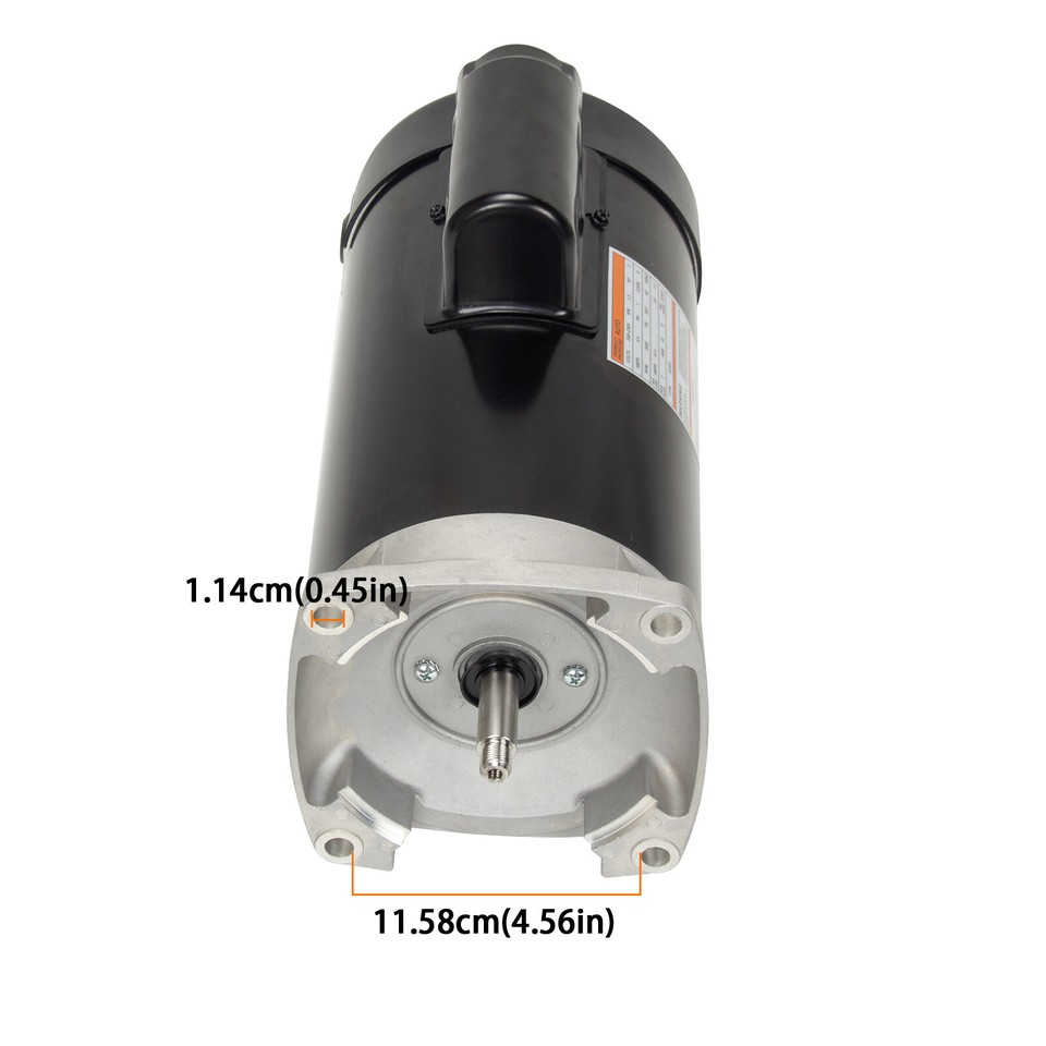 2 HP Pool Pump Motor For Pentair Whisperflo Century B855 2.0 HP B2855 ...