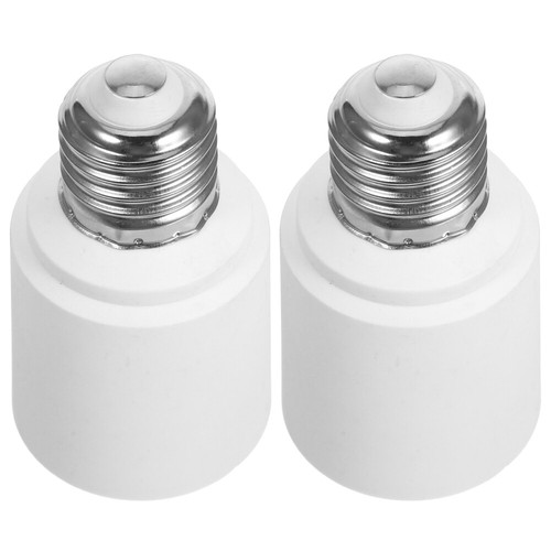 2 Pcs Lamp Adapter Base Extension Converter Bulb Socket Extender | eBay