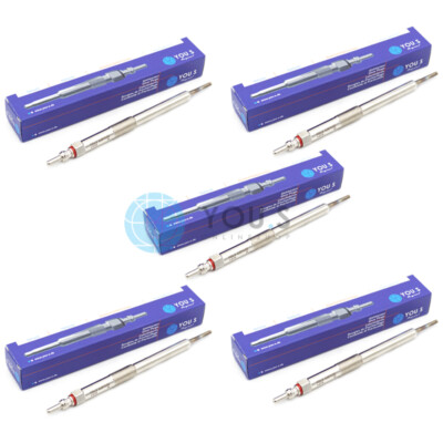 5 X You.S Original BAR Glow Plugs for Ssangyong Rexton (Gab _) 2.7 D ...