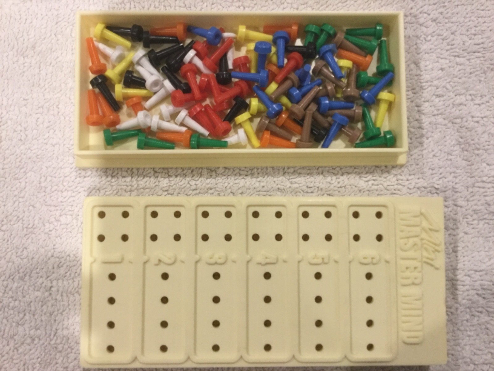 Vintage Travel Size Mini Master Mind By Invicta, A Game of Cunning and ...