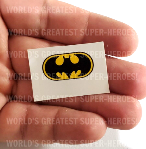 Mego Batman Emblem Reproduction Pre-Cut Vinyl For WGSH 8" Action Figure ...