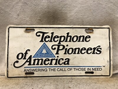 Telephone Pioneers Of America License Plate | eBay