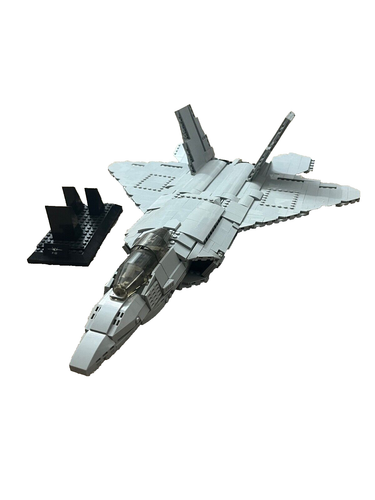 F-22 Raptor Fighter Jet Model Building Blocks Set | eBay
