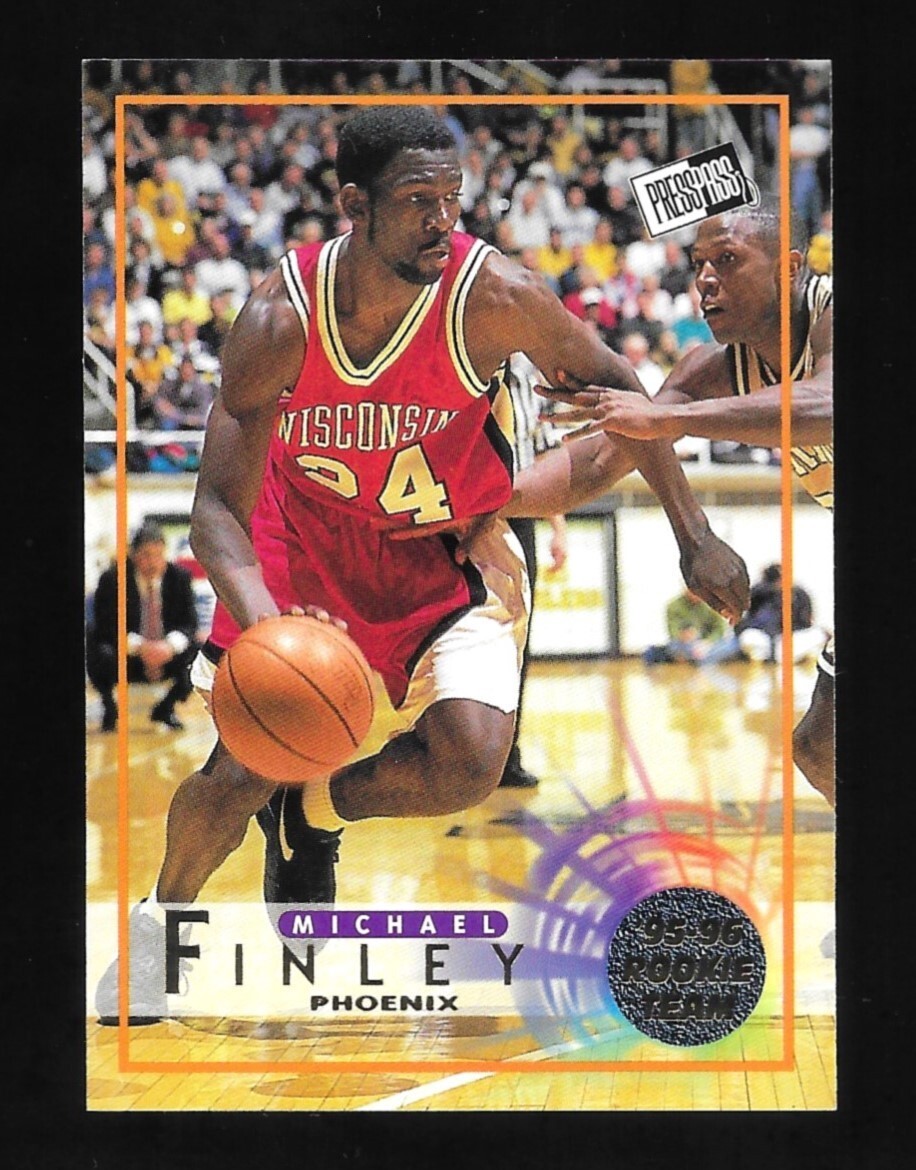 MICHAEL FINLEY - 1995-96 Press Pass - "Rookie" - #36 - Suns - | eBay