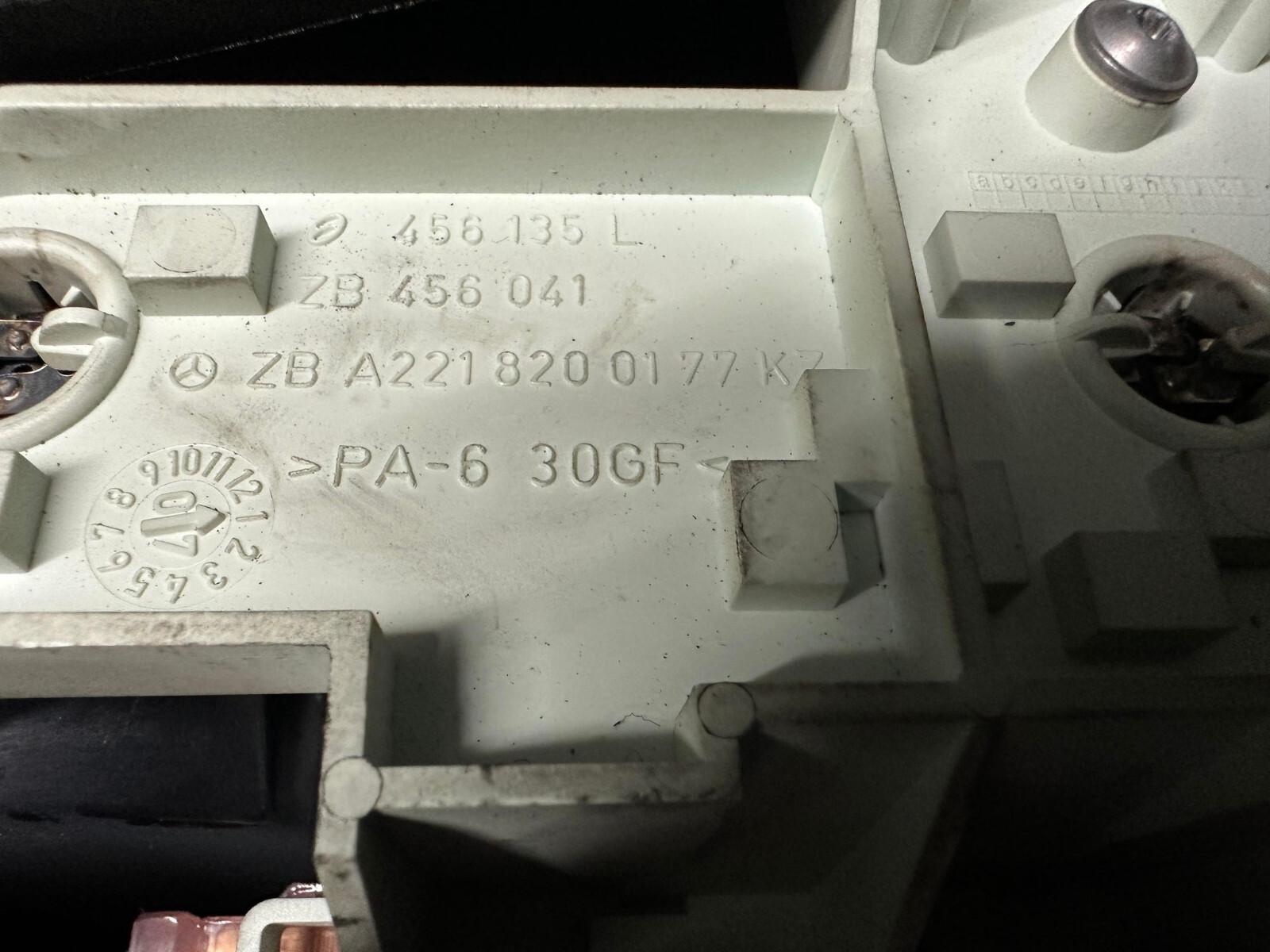 Mercedes-Benz S W221 2009 LEFT REAR TAIL LIGHT LAMP A2218200177 ...