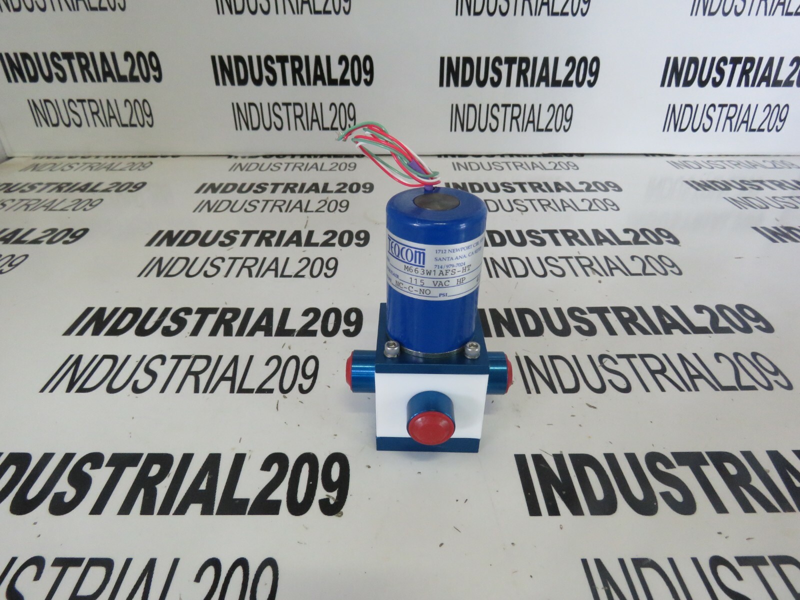 TEQCOM M663W1AFS-HT VALVE NEW | eBay