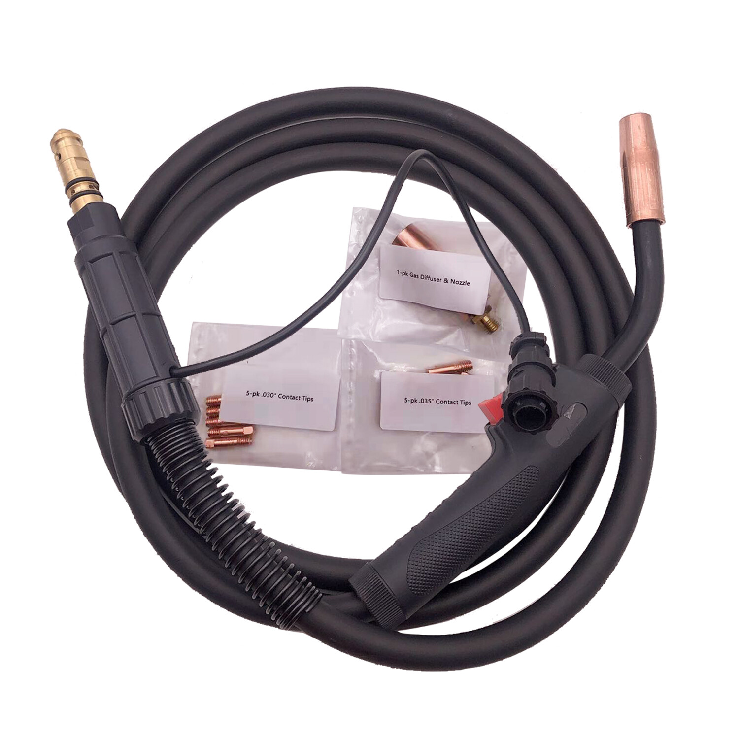 10 ft MIG Gun Replacement w/ Bonus Kit fit Vulcan OmniPro 220 ...