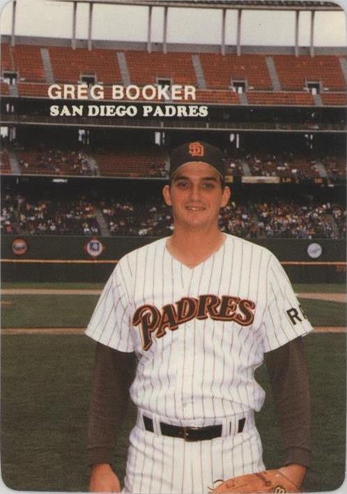 1985 Mother's Cookies San Diego Padres - Greg Booker #22 (RC) for sale ...