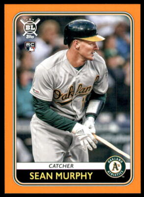 2020 Topps Big League Orange Sean Murphy Oakland Athletics #56 | eBay