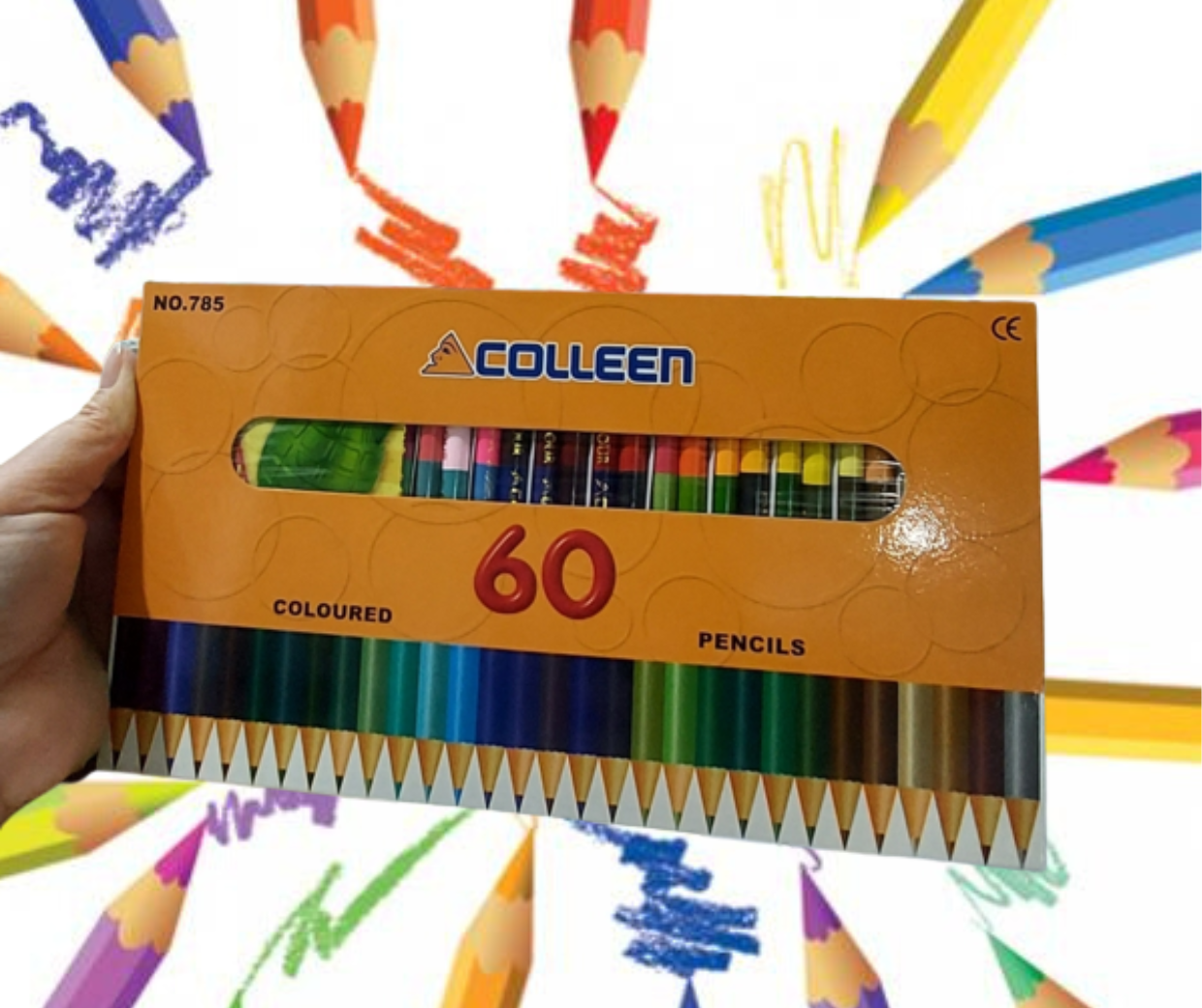 Colleen 785 Colored Pencil 30 Pencils 60 Colors for sale online | eBay
