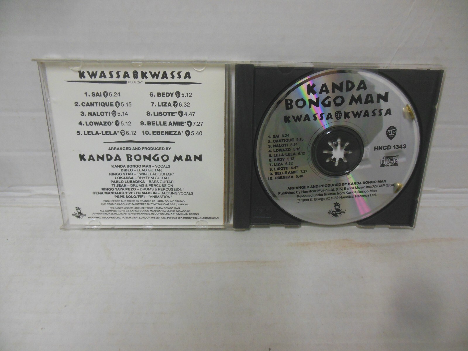 KANDA BONGO MAN exc cd KWASSA KWASSA | eBay