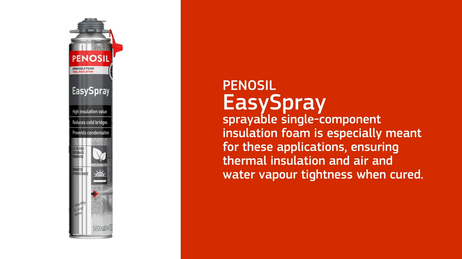 Penosil Easy Spray DIY Foam Can 111, Condensation, Insulation, Acoustic ...