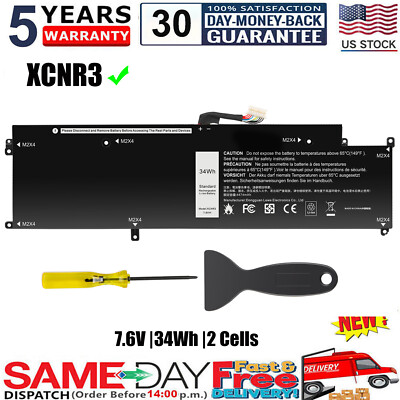 XCNR3 Laptop Battery for Dell Latitude 13 7370 E7370 Series WY7CG MH25J ...
