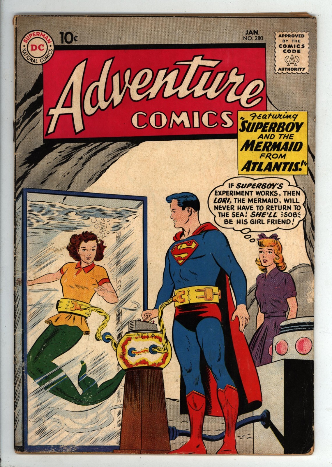 Adventure Comics #280 (DC Comics January 1961) for sale online | eBay