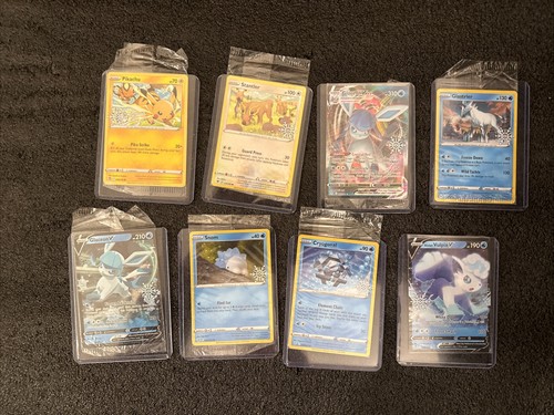 Pokemon 2023 Holiday Advent Calendar Holo Stamped 8 Sealed Promo Cards ...