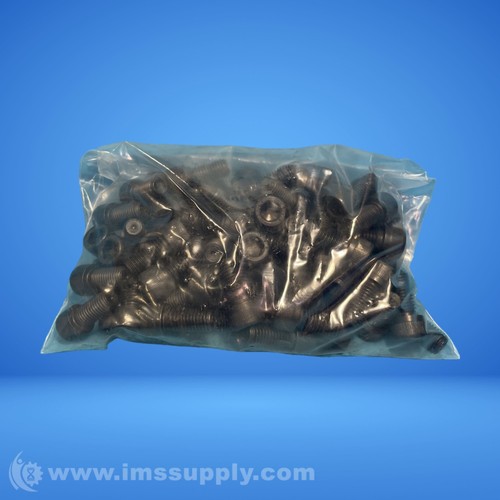 TVS Fasteners Pack of 100 Steel Socket Head Fully Threaded Screws FNIP ...