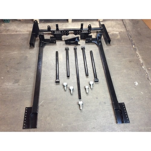 1962-67 Chevy II Nova Rear Parallel 4-link Kit w/ Coilover & Subframe ...