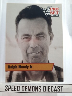 1991 Pro Set Nascar Ralph Moody Jr Trading Card L22 | eBay