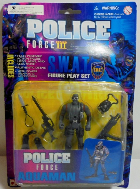 Lanard Chap Mei Vtg Military Police Force Series III Scuba Navy Figure ...