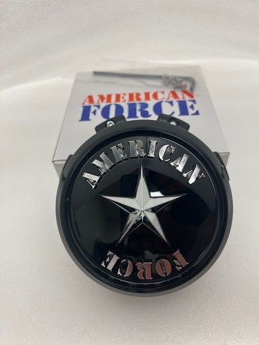 AMERICAN FORCE WHEELS AFX-307G BLACK Wheel Center Cap 8 Lug 8x6.5 8x170 ...