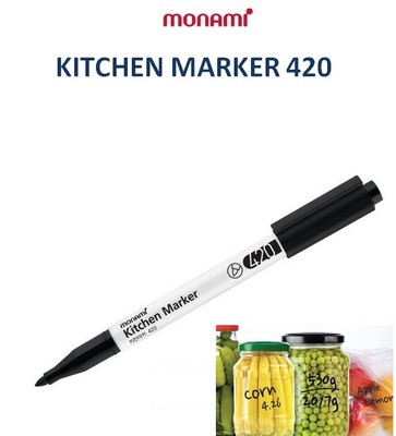 New MONAMI KITCHEN MARKER 420 Water-Resistant Quick Dry Washable By ...
