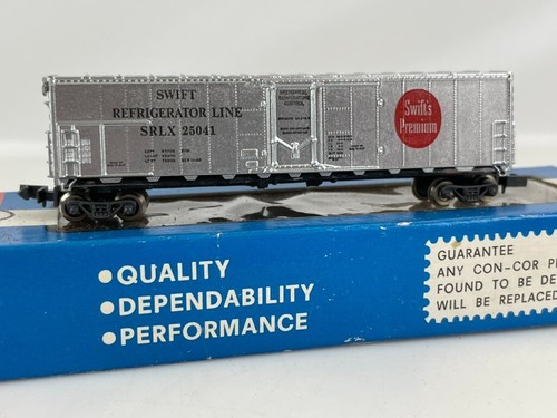 N Scale - Con-Cor 1671F Swift Refrigerated Line 50' Reefer SRLX 25041 ...