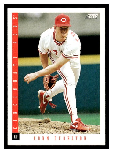 1993 Score #375 Norm Charlton - Cincinnati Reds | eBay