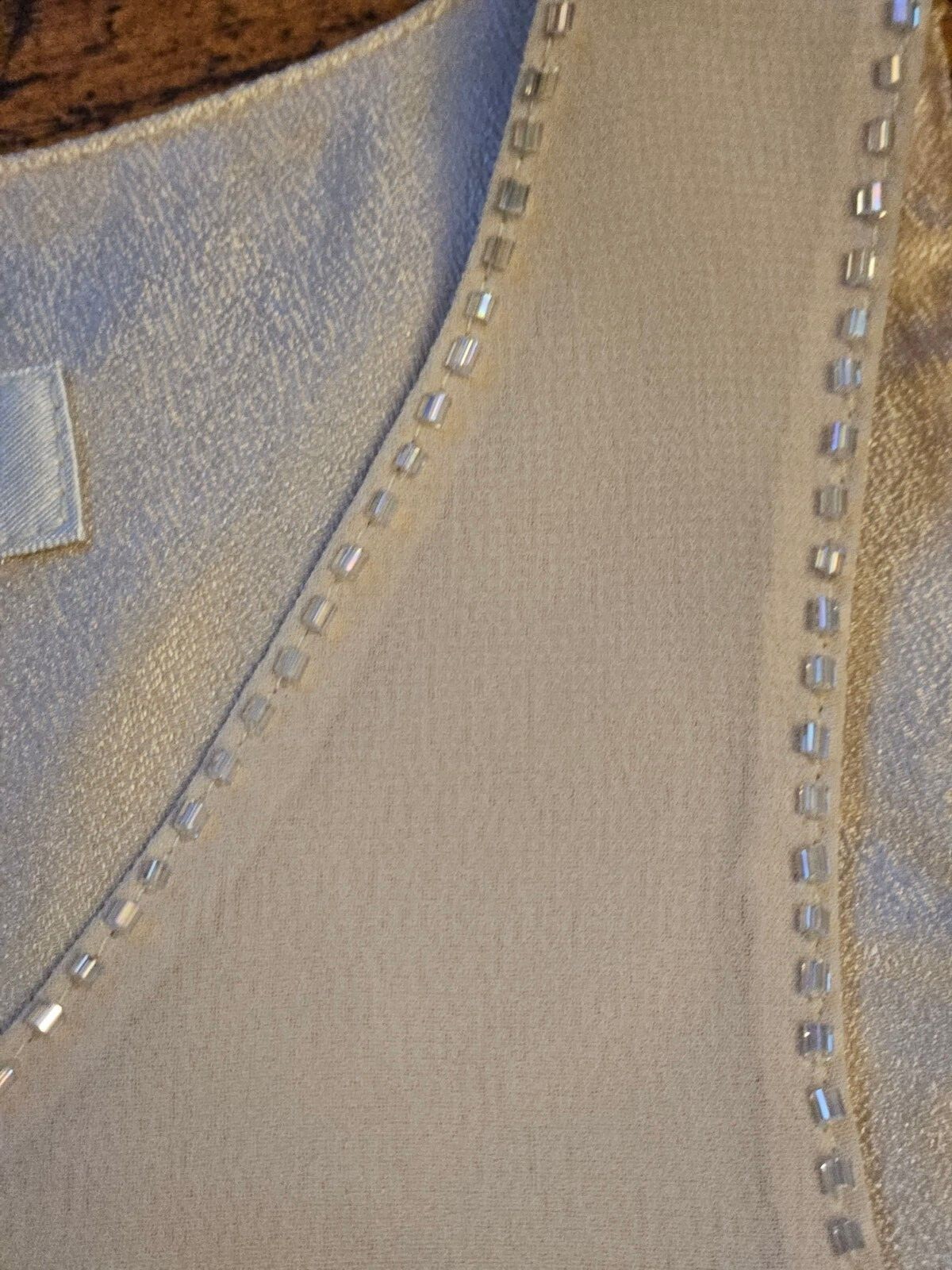 Womens Ivory Beaded Top, Size 12, Next | eBay