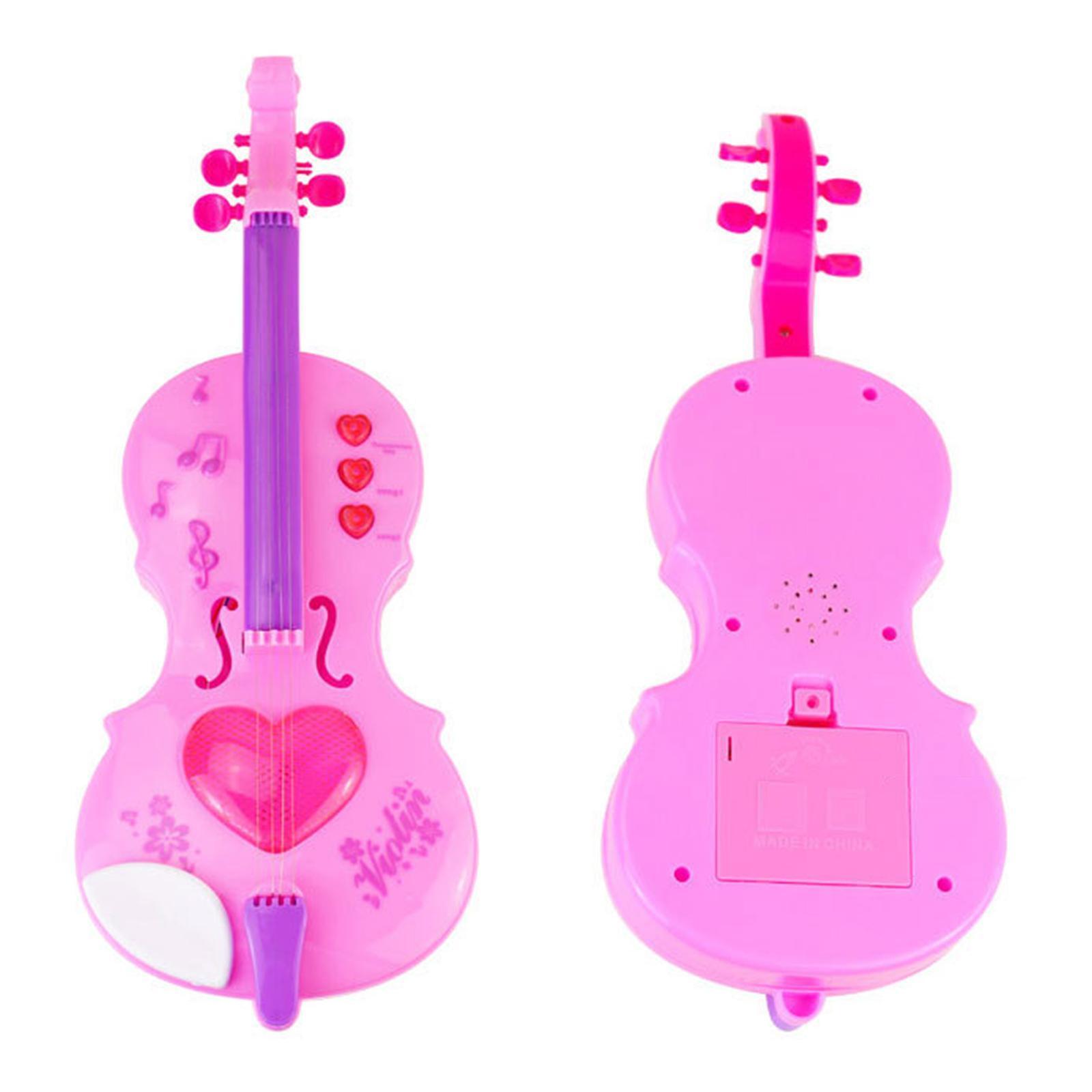 Kids Violin Toy Electric Early Educational with Music Sounds and ...