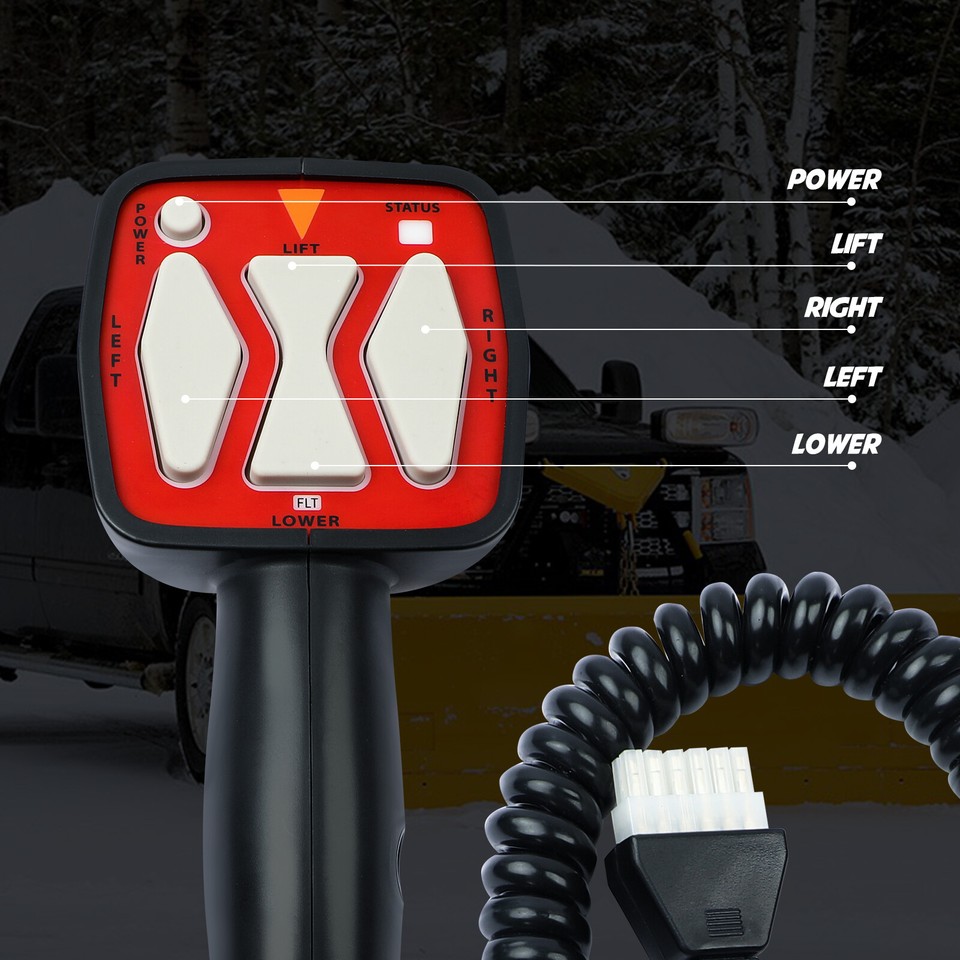 Snow Plow HANDHELD CONTROLLER for Buyers 1306902 for Western 56462 ...